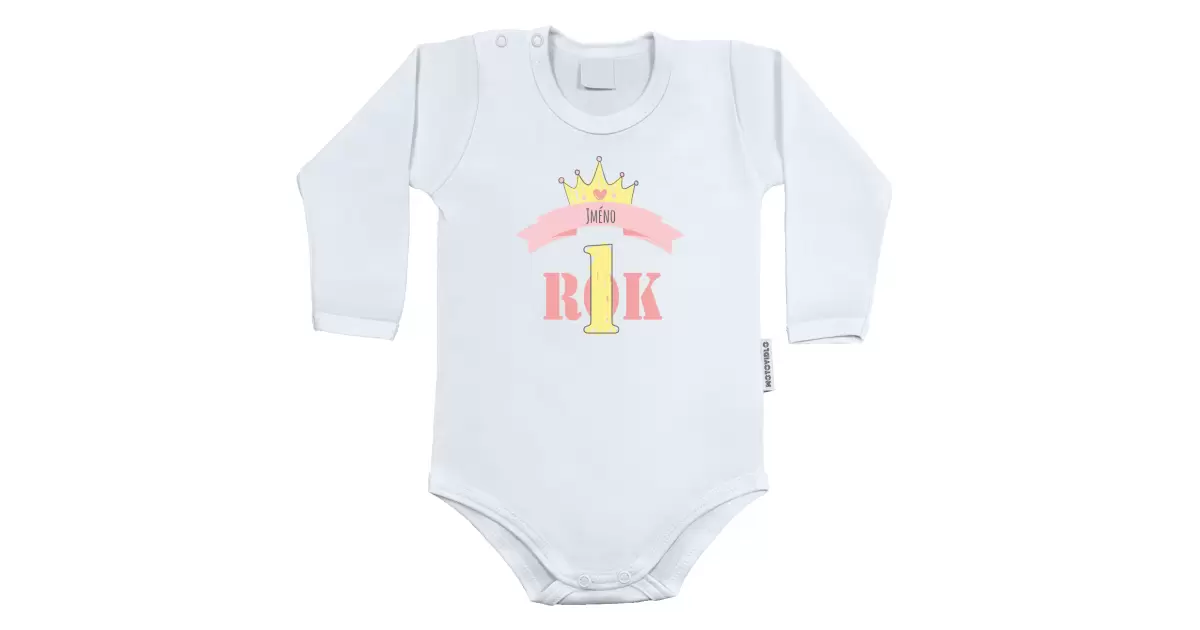 Dětské body 1 rok se jménem | Motovidlo.cz